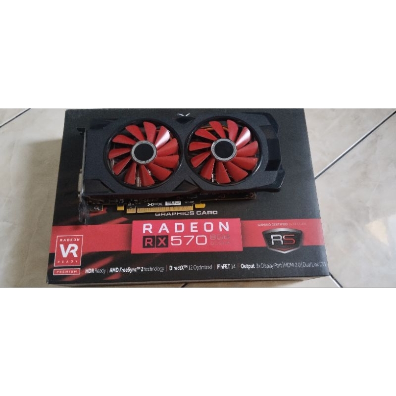 Jual VGA Card XFX AMD Radeon RX 580 8GB GDDR5 | Shopee Indonesia