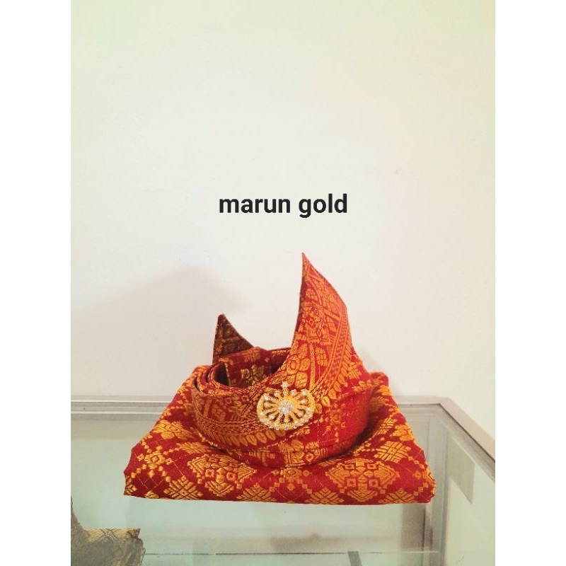 Jual TANJAK SET BALONG RAJA & SARUNG SONGKET MANUAL | Shopee Indonesia