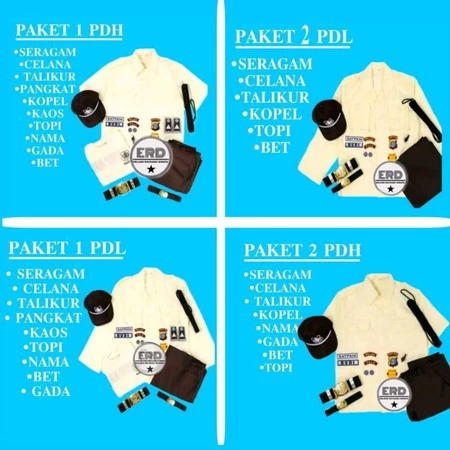 Jual Teguh jaya Seragam PDL Satpam Cream 2025| Seragam PDL Satpam Terbaru | Shopee Indonesia