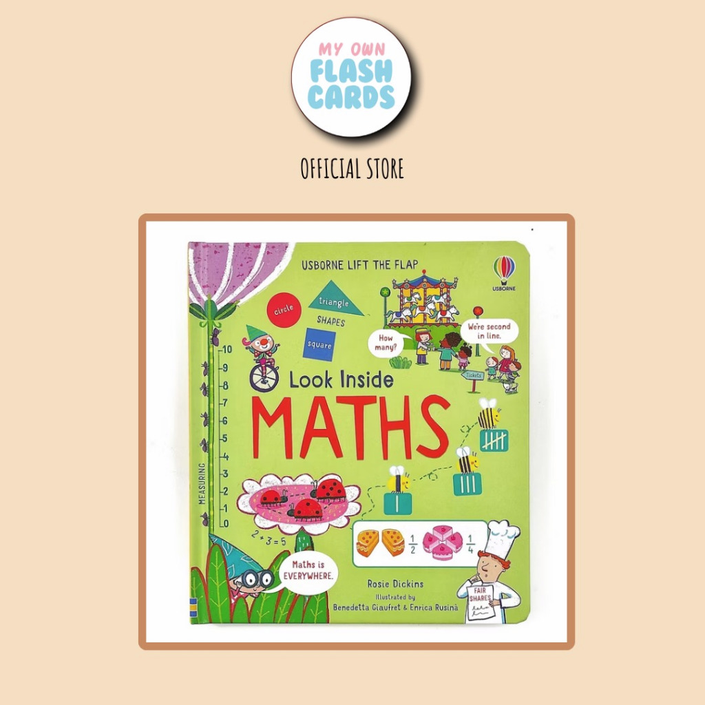 Jual Look Inside Maths SEGEL Board Book - Buku Lift the Flap Tentang ...