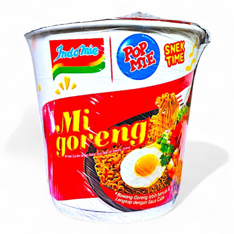 Jual Rasa Lejen Dalam Kemasan Cup Mini: POP MIE INDOMIE Rasa Mi Goreng ...