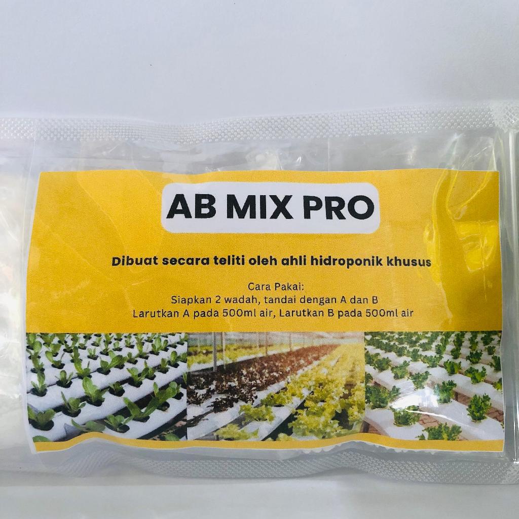 Jual Nutrisi AB MIX PRO Sayur 200gr Untuk Pupuk Hidroponik | Shopee ...