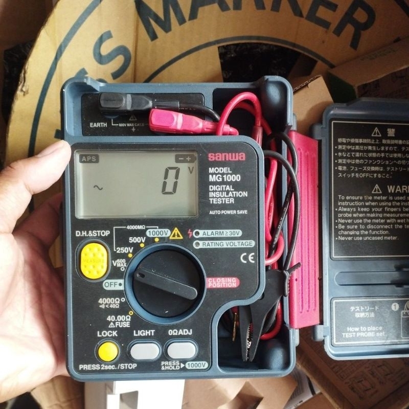 Jual Sanwa MG1000 Insulation Tester | Shopee Indonesia