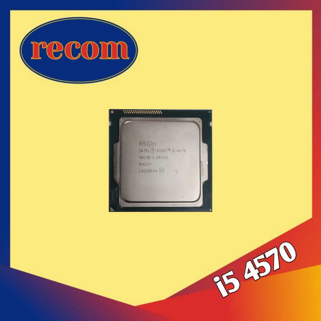 Jual PROCESSOR INTEL CORE i5 4570 GARANSI 1 TAHUN / 1 BULAN | Shopee ...