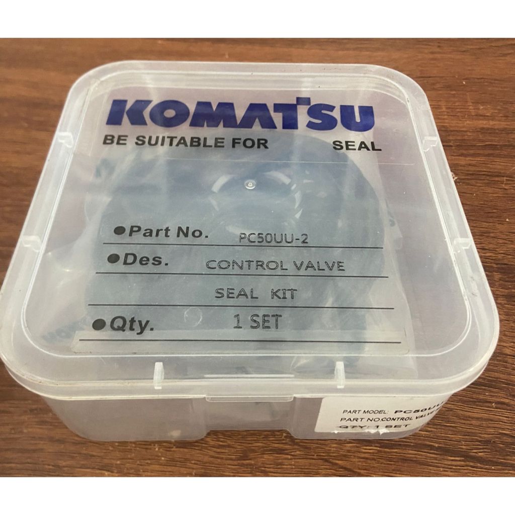 Jual Seal Kit Control Valve Komatsu PC 50-UU (1 Set) | Shopee Indonesia
