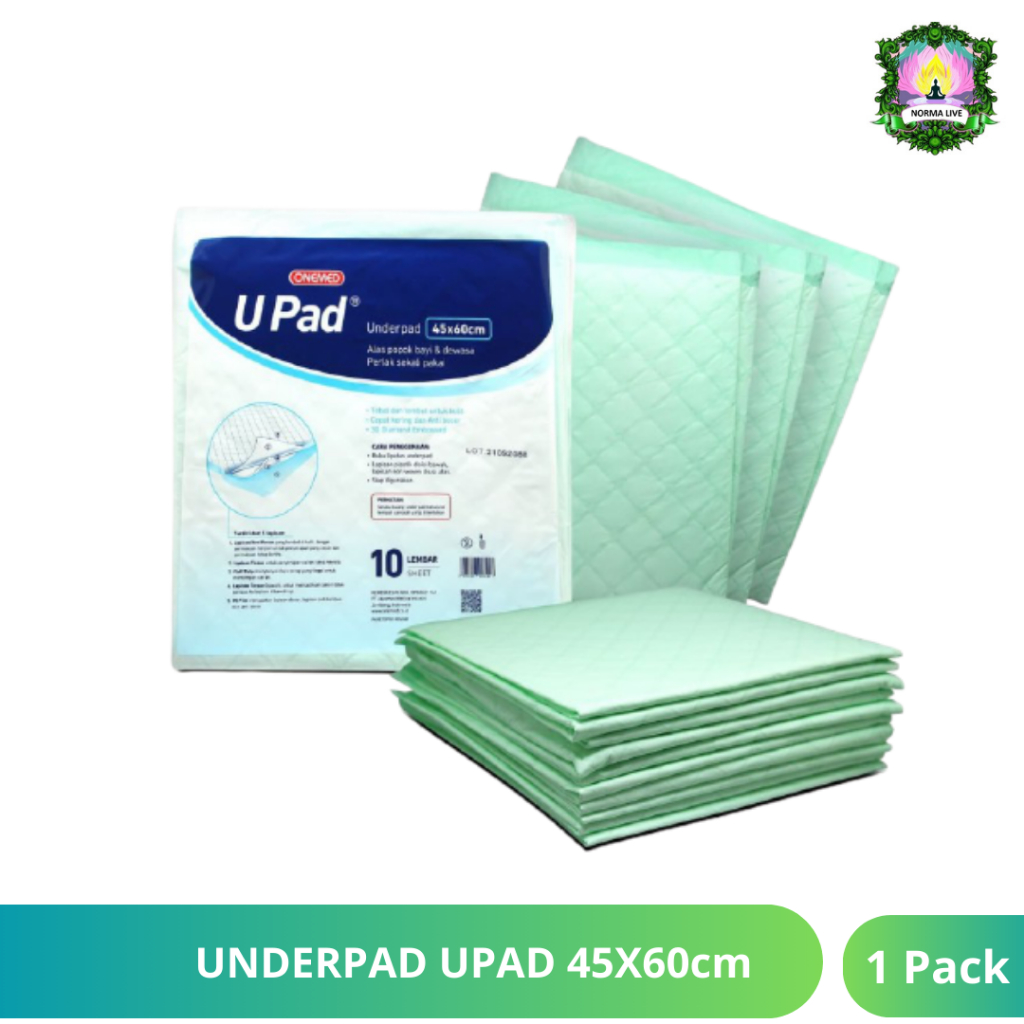 Jual Onemed Perlak Underpad 45x60cm Upad isi 10 Lembar N1031 | Shopee ...