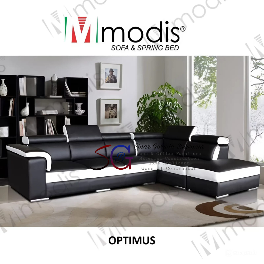 Jual MODIS SOFA PREMIUM GARANSI 5 TAHUN / SOFA LETTER L - OPTIMUS ...