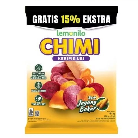 Jual Lemonilo Chimi Keripik Ubi Jagung Bakar 41 g | Shopee Indonesia