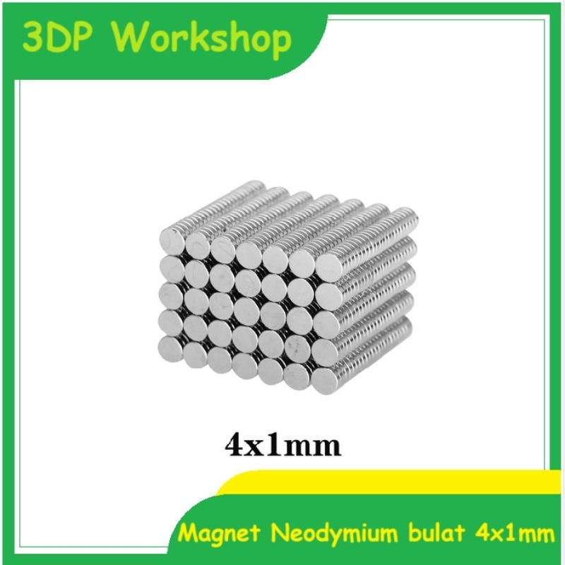 Jual Magnet neodymium bulat 4x1mm | Shopee Indonesia