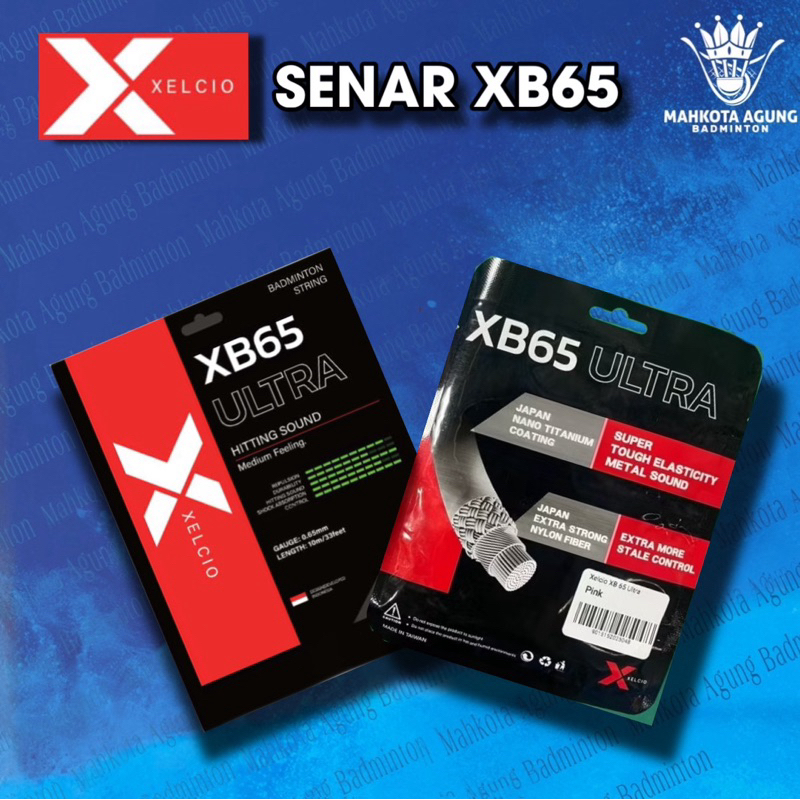 Jual SENAR RAKET BADMINTON BULUTANGKIS XELCIO XB65 XB 65 ORIGINAL ...
