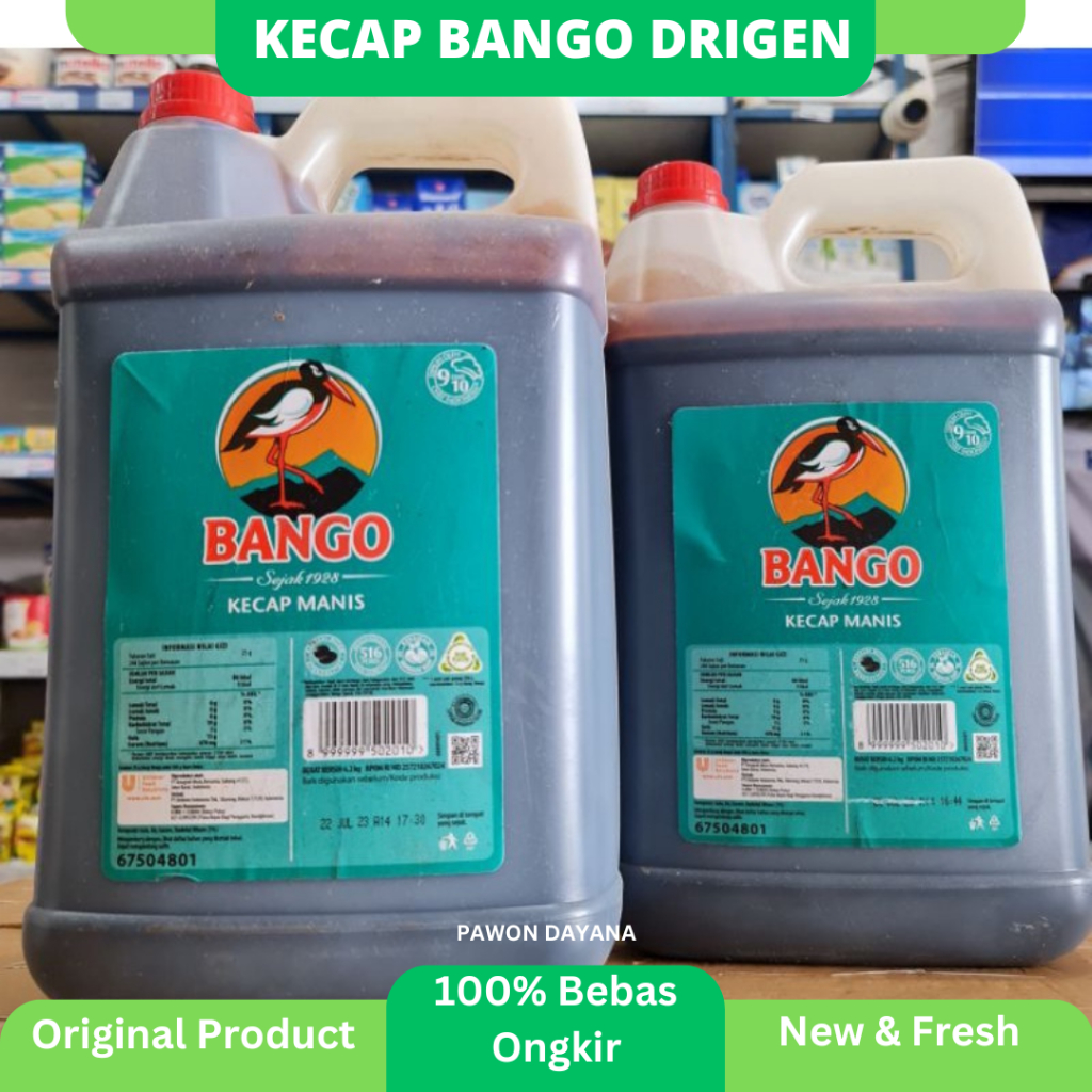 Jual Kecap Manis Bango Jerigen / Bango Kecap Manis Drigen / Kecap Manis ...