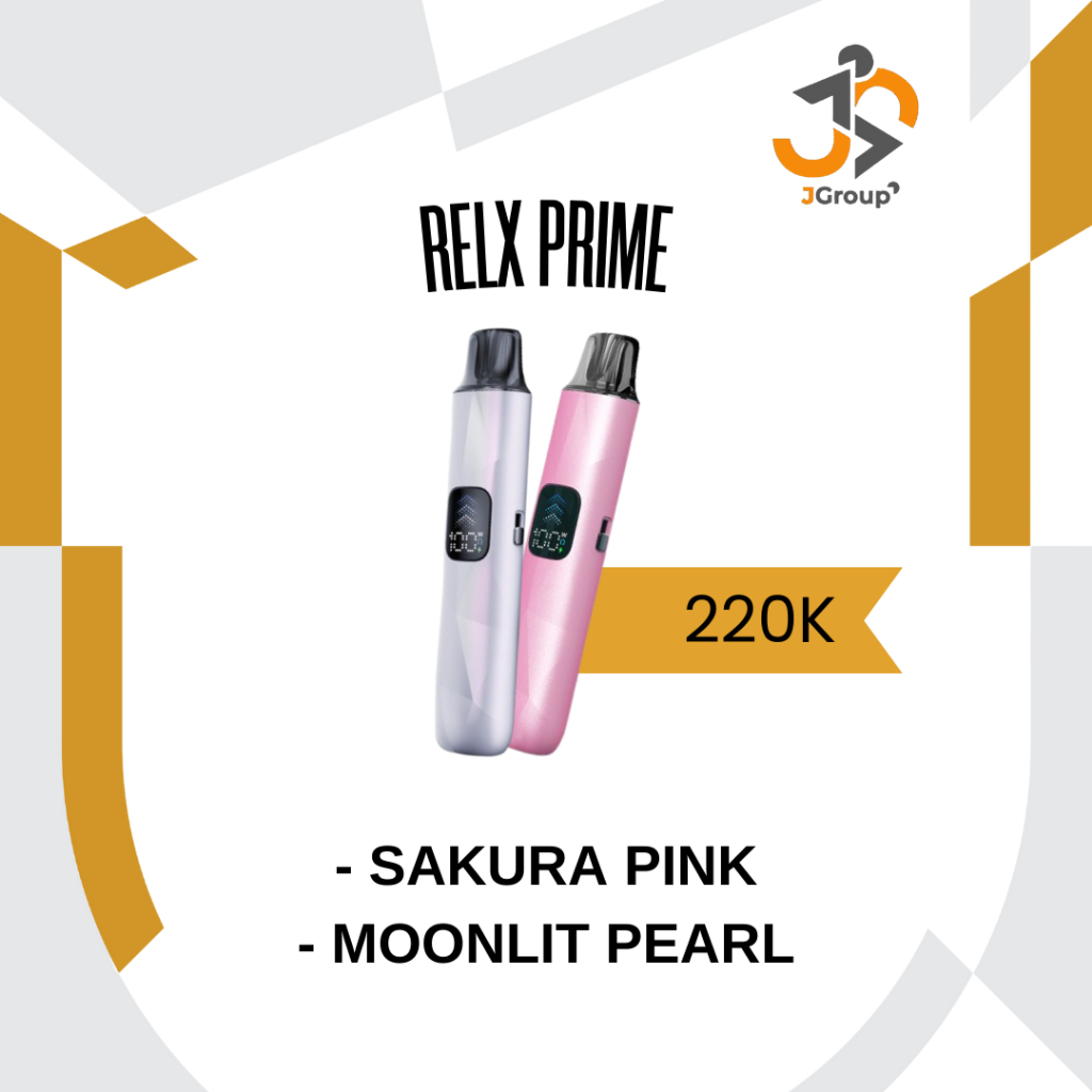 Jual RELX PRIME POD KIT 35W 1000mAh NEW COLORS AUTHENTIC BY RELX ...