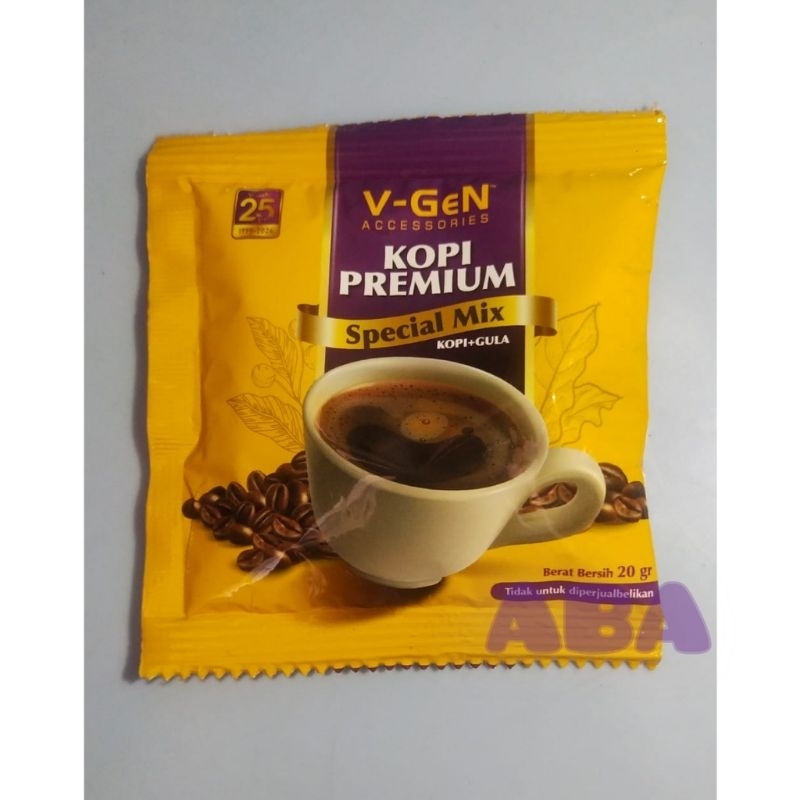 Jual Kopi Premium Vgen Special Mix Kopi + Gula Vgen | Shopee Indonesia