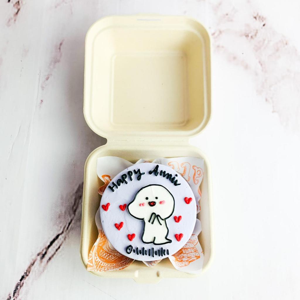 Jual Kue Ulang tahun/Mini Cake/Mini Cake Purple/Mini Cake Pentol/Kue ...