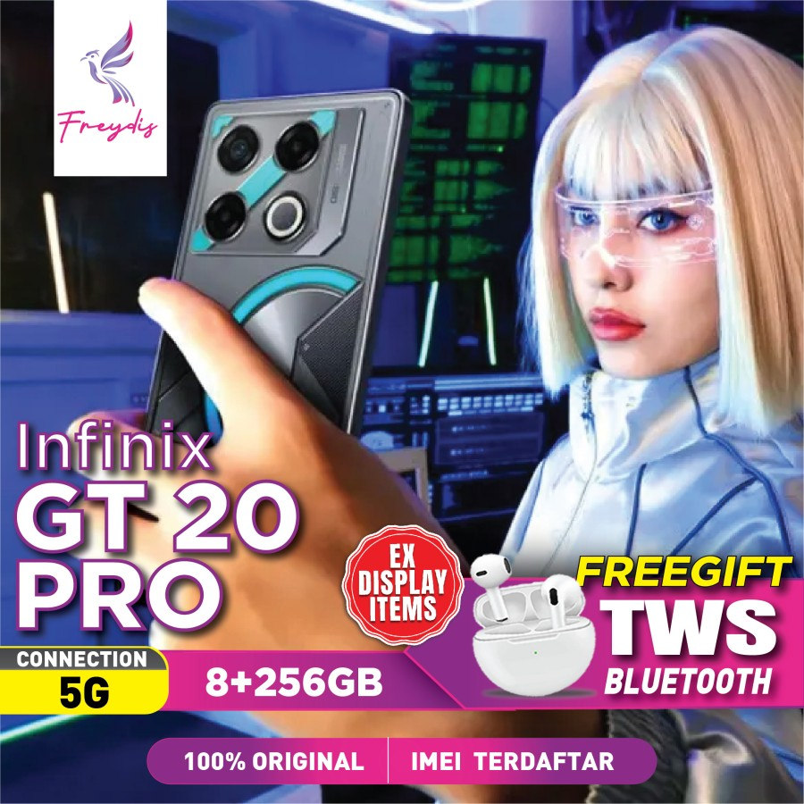 Jual Infinix GT 20 Pro 5G 8/256GB Second Ex Display | Shopee Indonesia