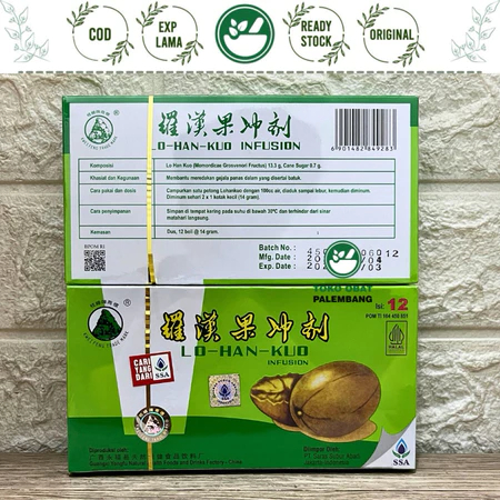Jual Lohankuo Infusion Saras Subur Abadi 12 Potong lo han kuo LOHANGUO ...
