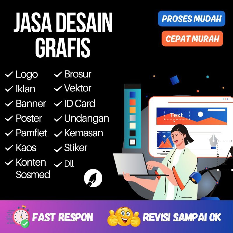 Jual Jasa Desain Grafis – Logo, Iklan, Banner, Poster, Pamflet, Kaos ...