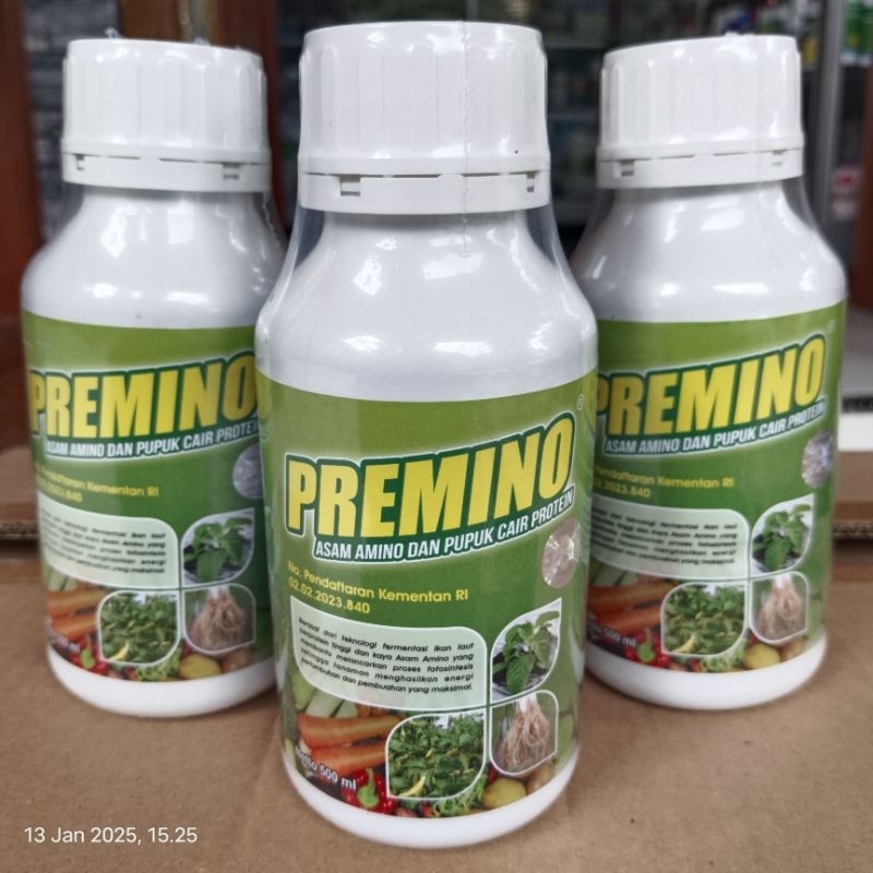 Jual Pupuk cair protein&Asam amino PREMINO Kemasan 500 ml | Shopee ...