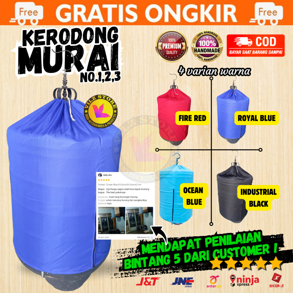 Jual Krodong Kerodong Sangkar Kurungan Murai Kandang Murai Batu No. 1,2 ...