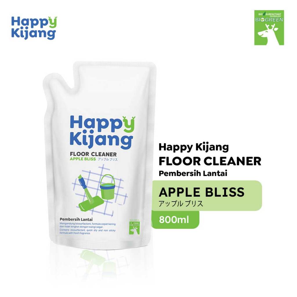 Jual Happy Kijang Floor Cleaner Apple Bliss 800 ml | Shopee Indonesia
