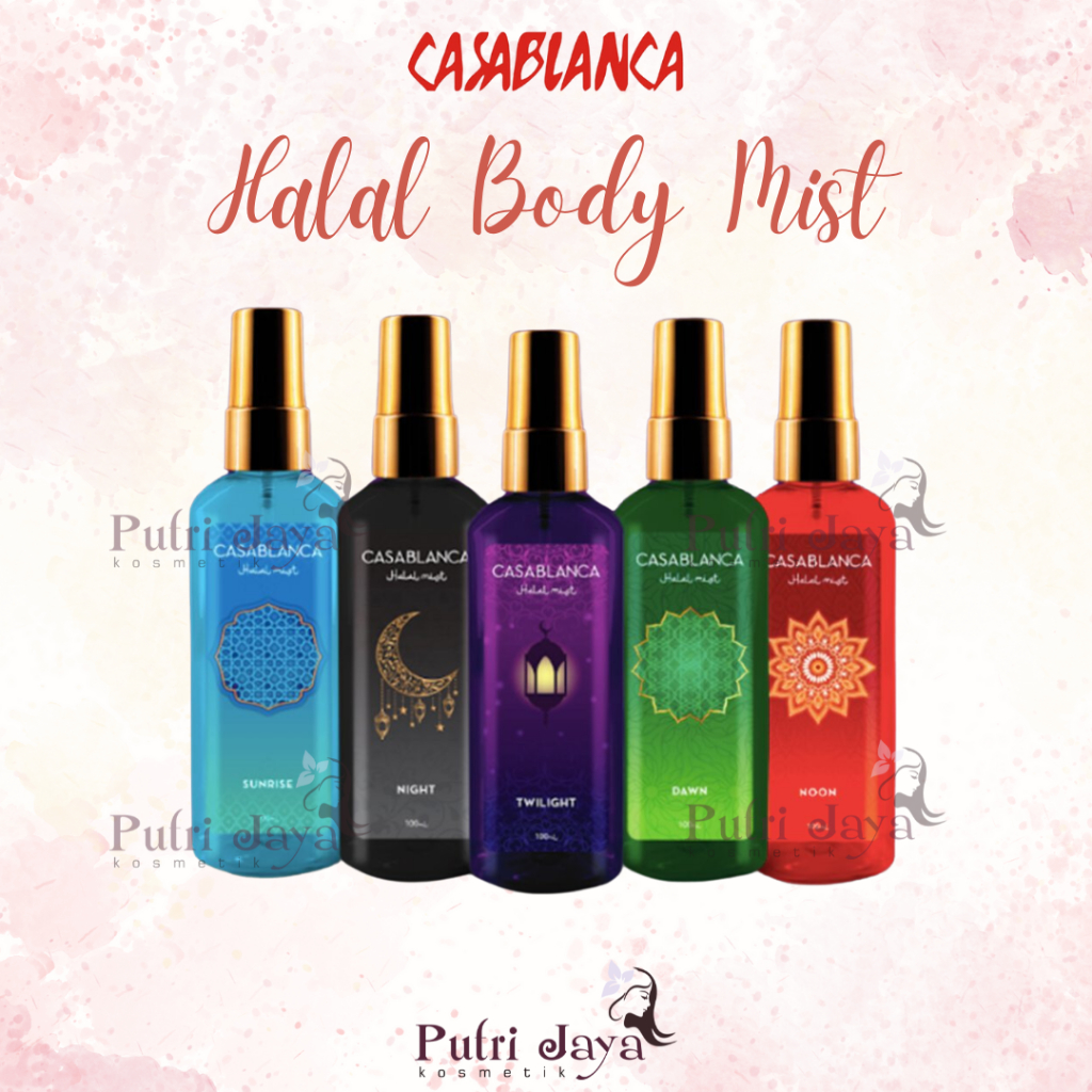 Jual CASABLANCA Halal Body Mist | Fragrance Parfum | 100ml | Shopee ...