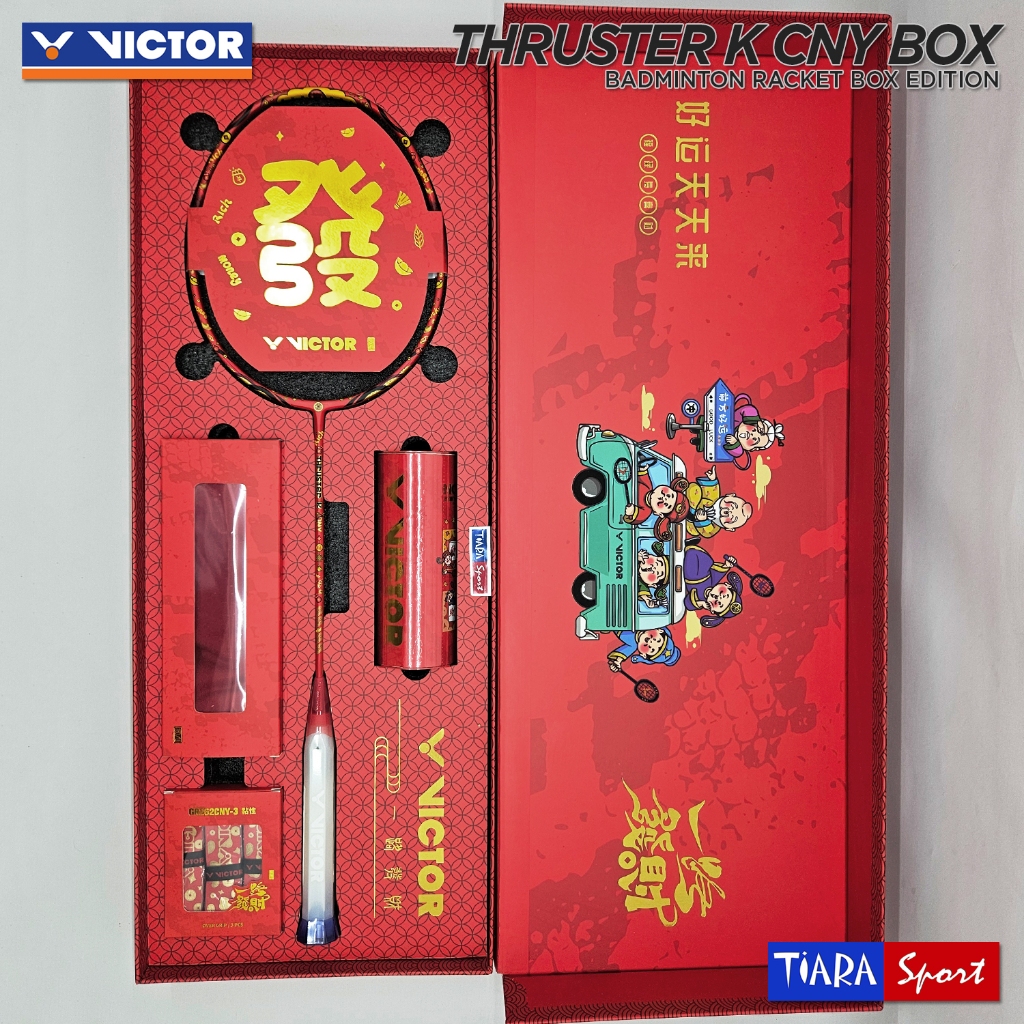 Jual Raket VICTOR Thruster K CNY GB - Prosperity Red (D) - 4U G5 Free ...
