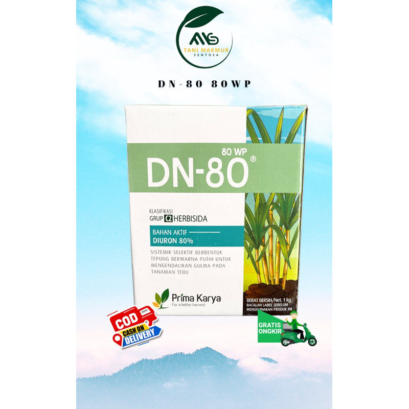 Jual DN-80 80 WP Herbisida Selektif Dengan bahan Aktif Diuron 80% untuk ...