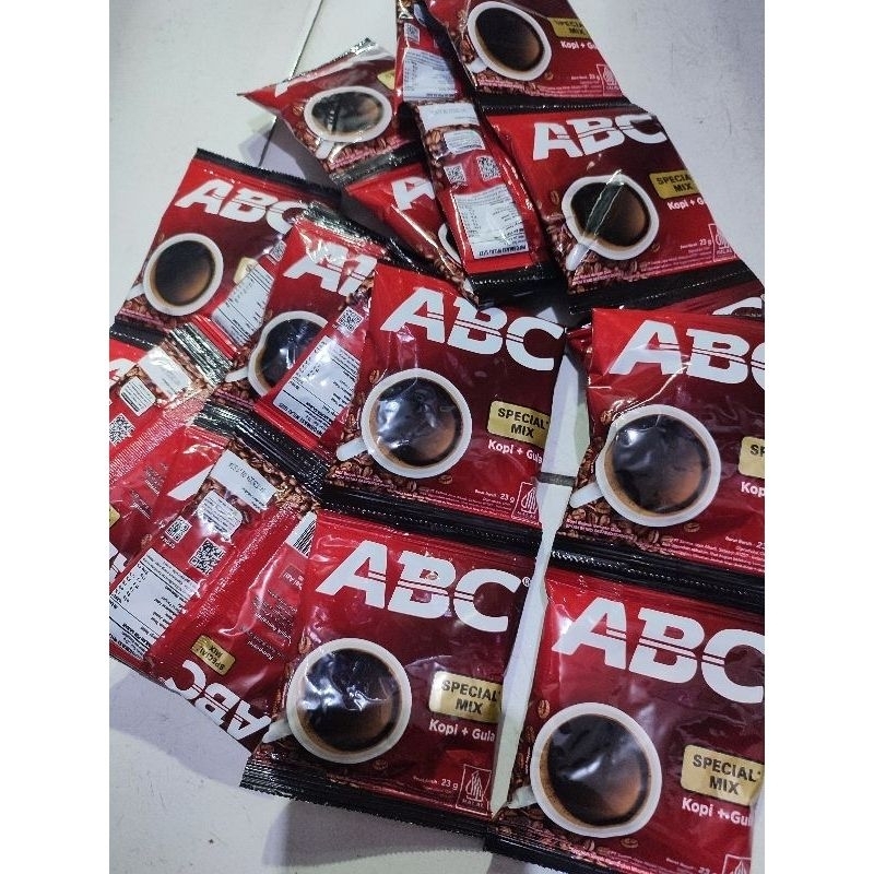 Jual ABC SPECIAL MIX KOPI + GULA NETTO 10 PCS | Shopee Indonesia