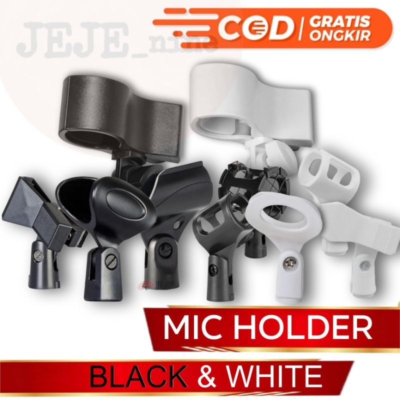 Jual Mic Holder Jepit Universal mikrofon genggam wireless microphone ...