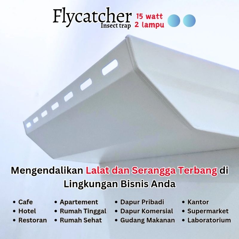 Jual Lampu Perangkap Lalat Nyamuk Fly Catcher Insect Trap 1 Lampu 2 ...