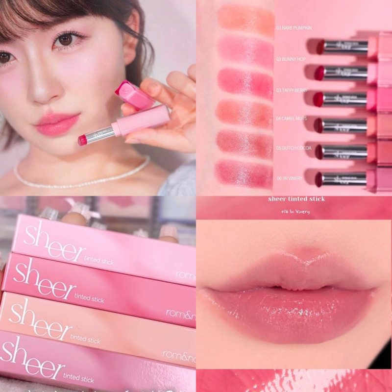 Jual [READY] Romand Sheer Tinted Stick Bunny Hop In Vinery Taffy Berry ...