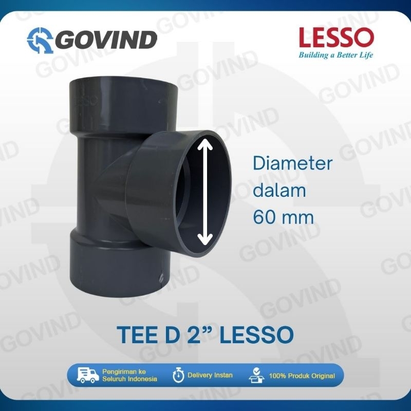 Jual TEE D 2” LESSO | Shopee Indonesia