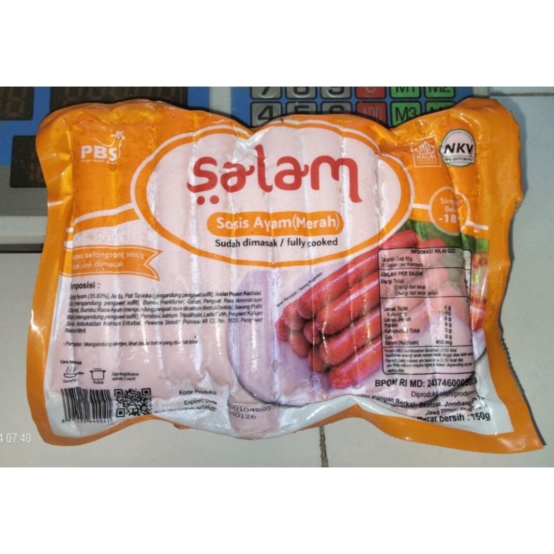 Jual SALAM sosis ayam Salam 750gr | Shopee Indonesia