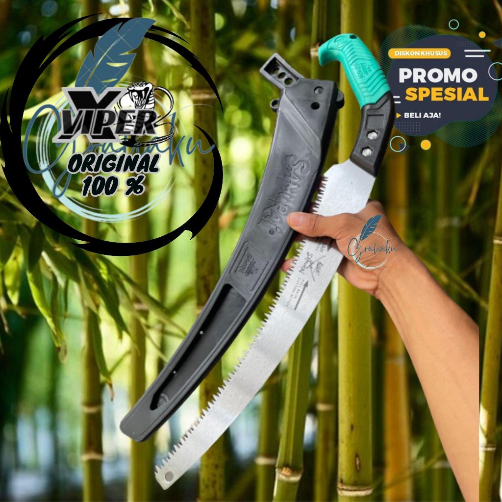 Jual Gergaji Kopi Lengkung Samurai Kanzawa 15" Original Plus Sarung Plastik - Gergaji Pruning ...