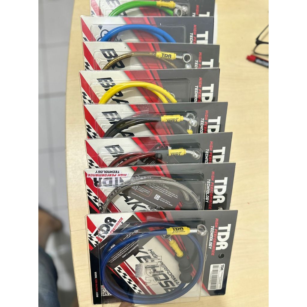 Jual selang rem TDR original 100% selang rem 60cm/76cm/90cm/95cm motor ...