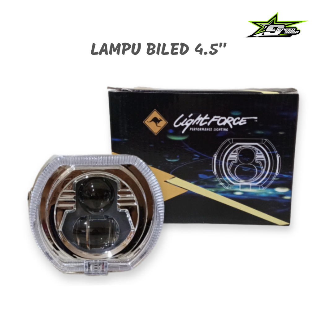 Jual Lampu Biled 4.5 inch/Biled Projie Universal/Biled Motor 5 Kabel ...