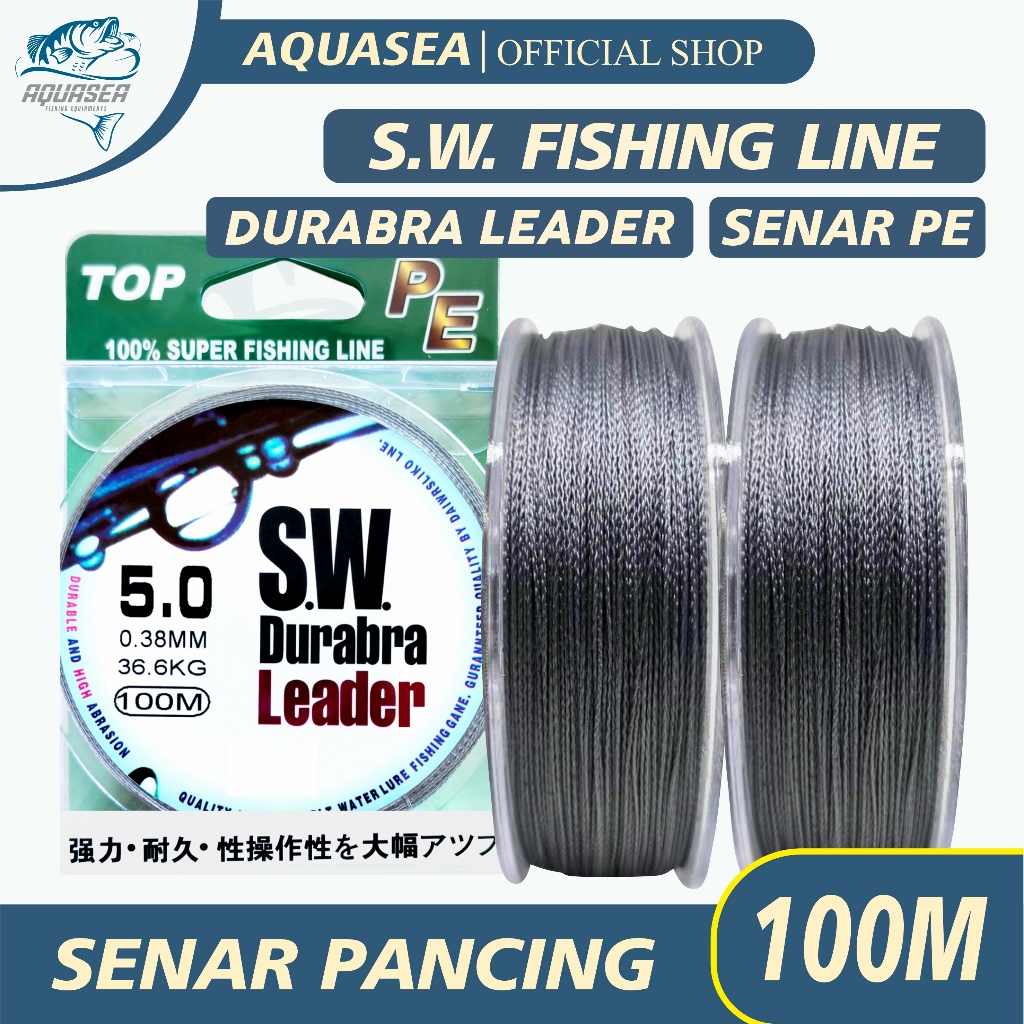 Jual AQUASEA Tali Pancing 100M Senar Pancing Strength3.10kg-18.5kg ...