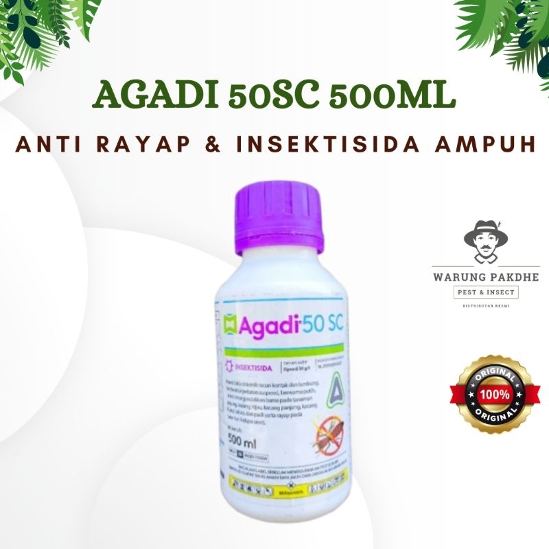 Jual AGADI 500ML 50SC INSEKTISIDA FIPRONIL ANTI RAYAP PEMBASMI KOLONI ...