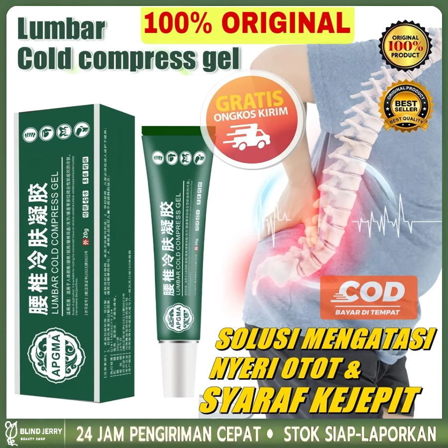 Jual Lumbar Cold Original Compress Gel Lumbar Spine Cooling Gel APGMA ...