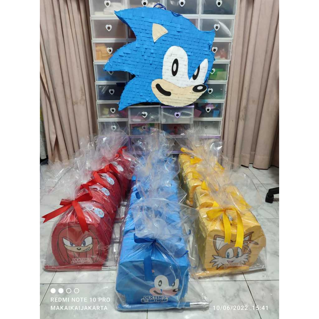 Jual Pinata pukul Sonic custom | Shopee Indonesia