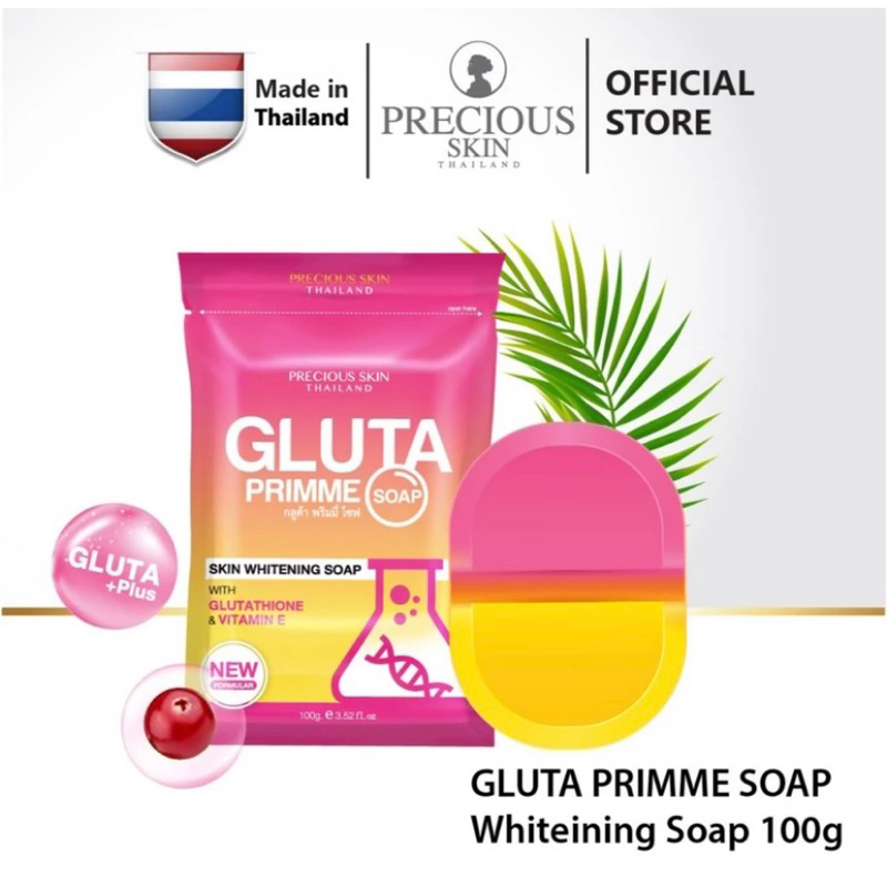 Jual Precious Skin Thailand Gluta Prime Soap / Whitening Body ...