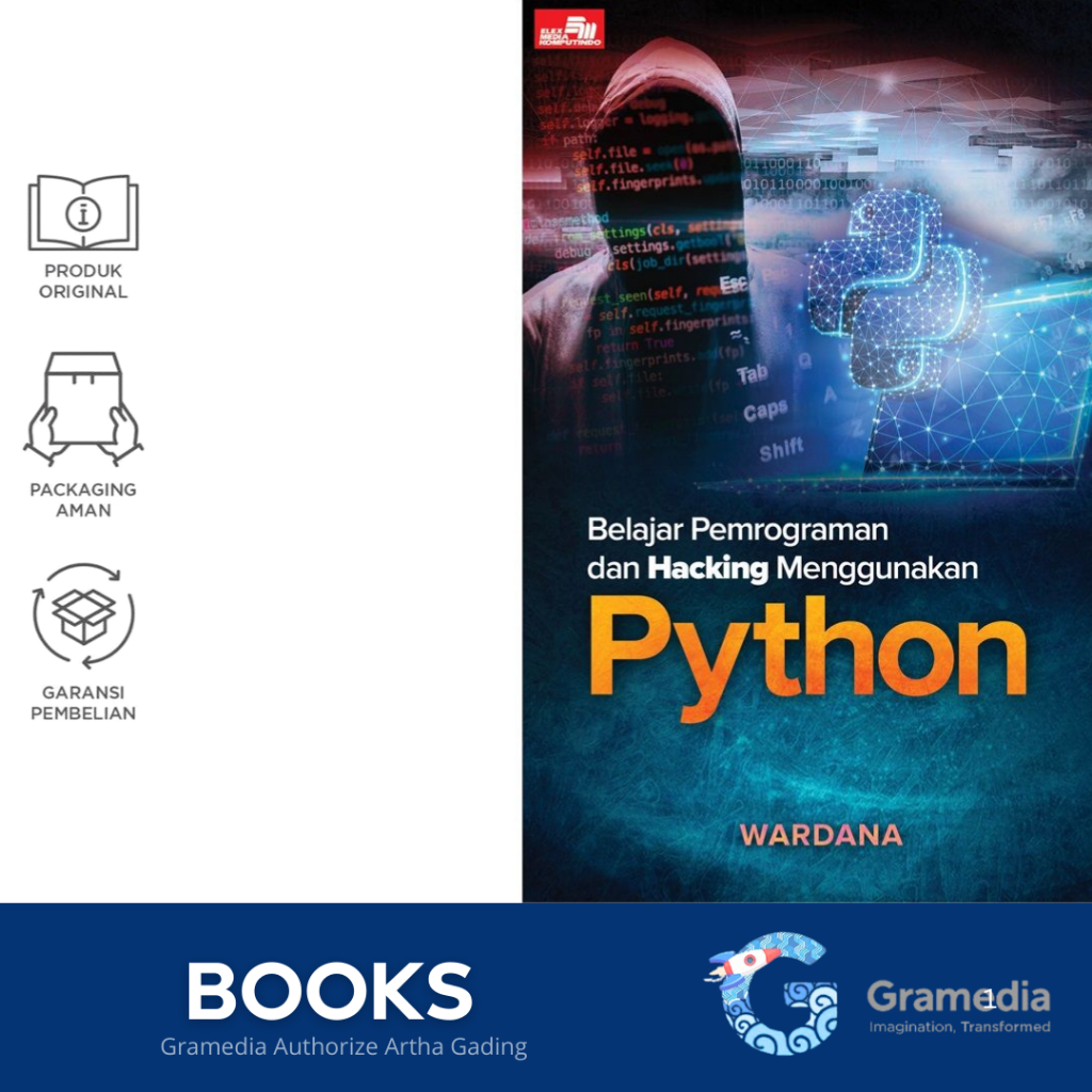 Jual Gramedia MAG - Belajar Pemrograman dan Hacking Menggunakan Python | Shopee Indonesia