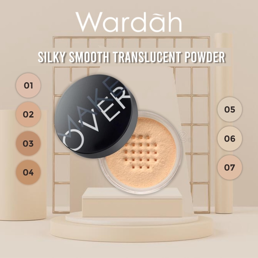Jual MAKE OVER Silky Smooth Translucent Powder - New Shade Available ...