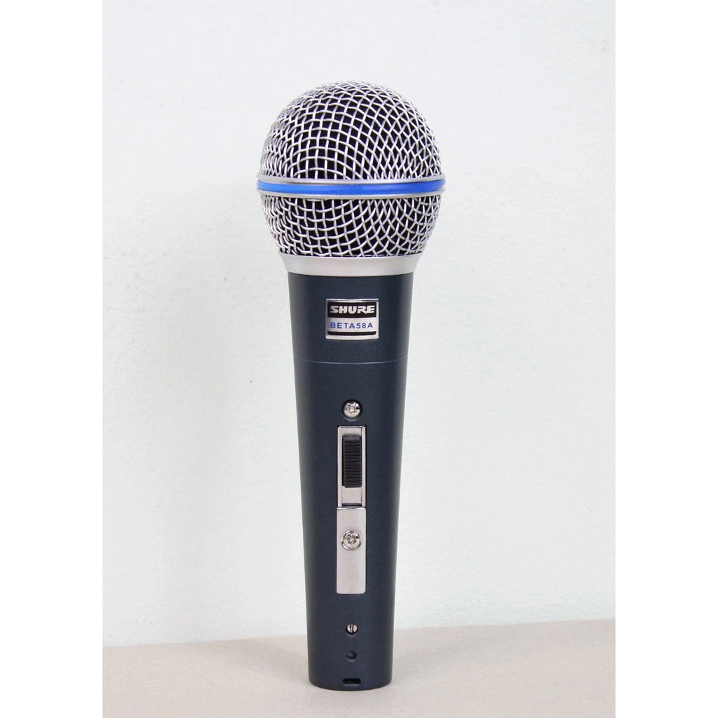 Jual Microphone / Mik Kabel shure Beta 58 dengan on/off | Shopee Indonesia