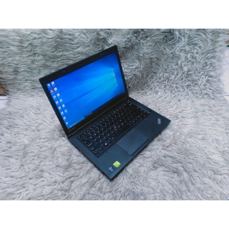 Jual Laptop Lenovo Thinkpad T440p Ram 8gb HDD 500gb core i7 gen4 Double VGA | Shopee Indonesia