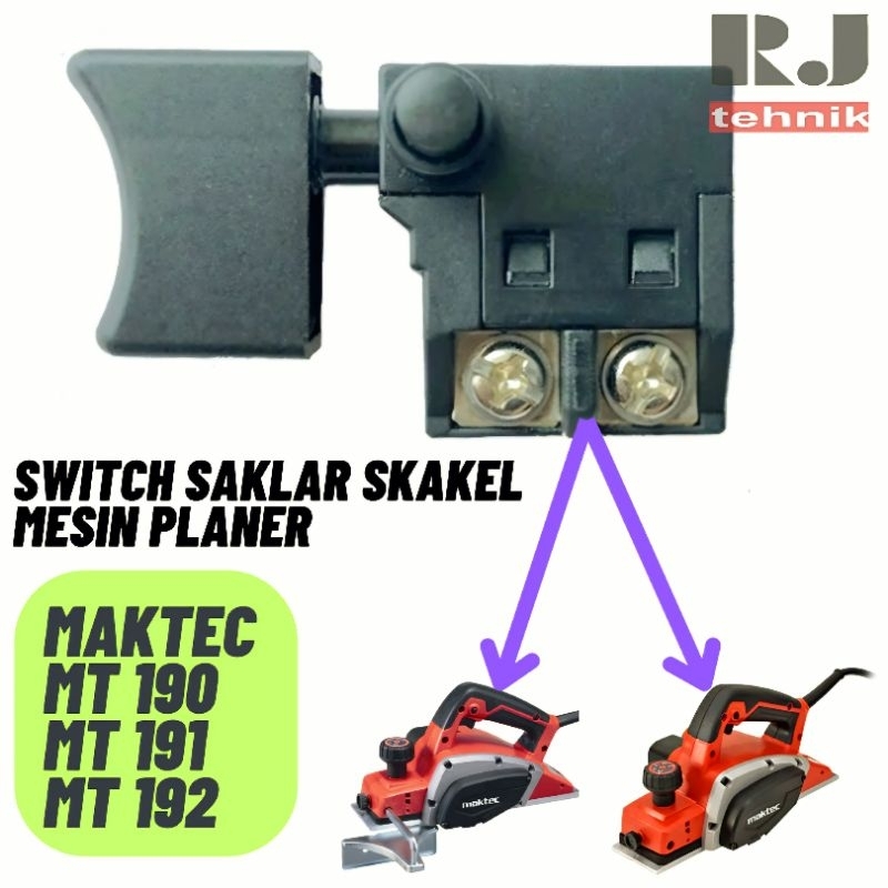 Jual Maktec MT191 MT192 MT190 Switch Skakel Saklar On Off Planer Serut ...