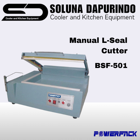 Jual POWERPACK Manual L-Seal Cutter BSF-501 / BSF501 / Mesin Penyegel ...