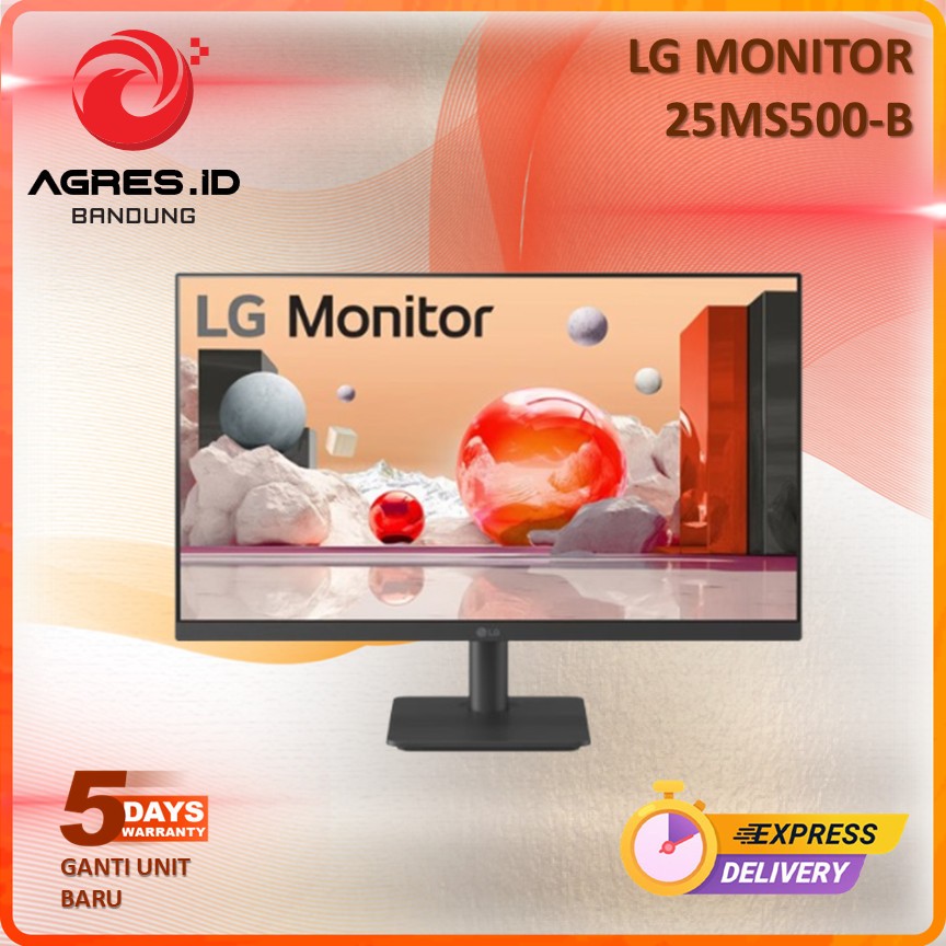 Jual LG MONITOR 25MS500-B 25"FHD 100Hz AMD FREESYNC | Shopee Indonesia