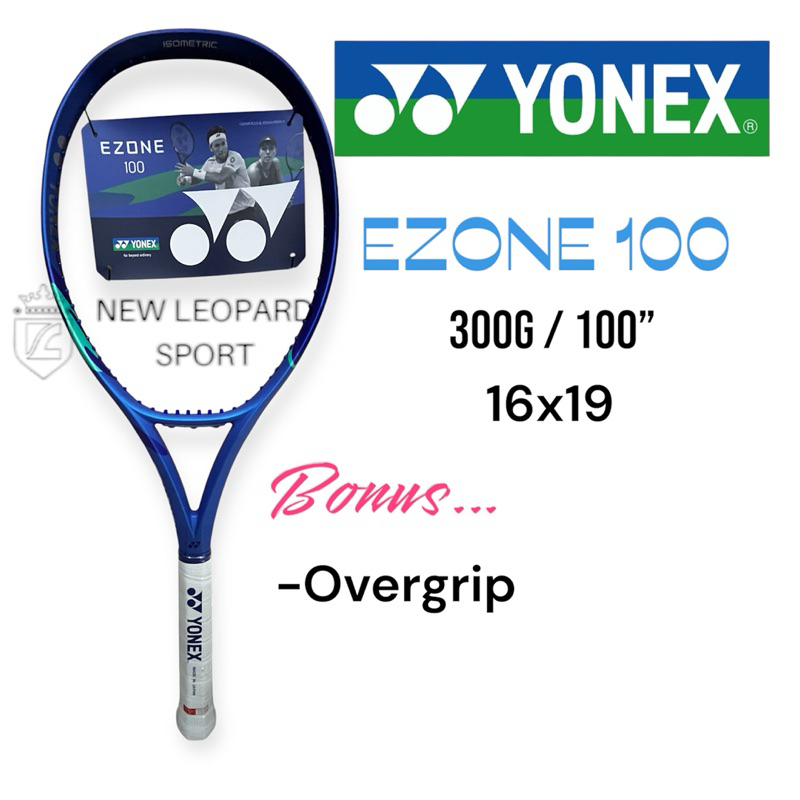 Jual Raket Tenis Yonex Ezone 2025 100 Blast Blue 300g 100inc / Tennis ...