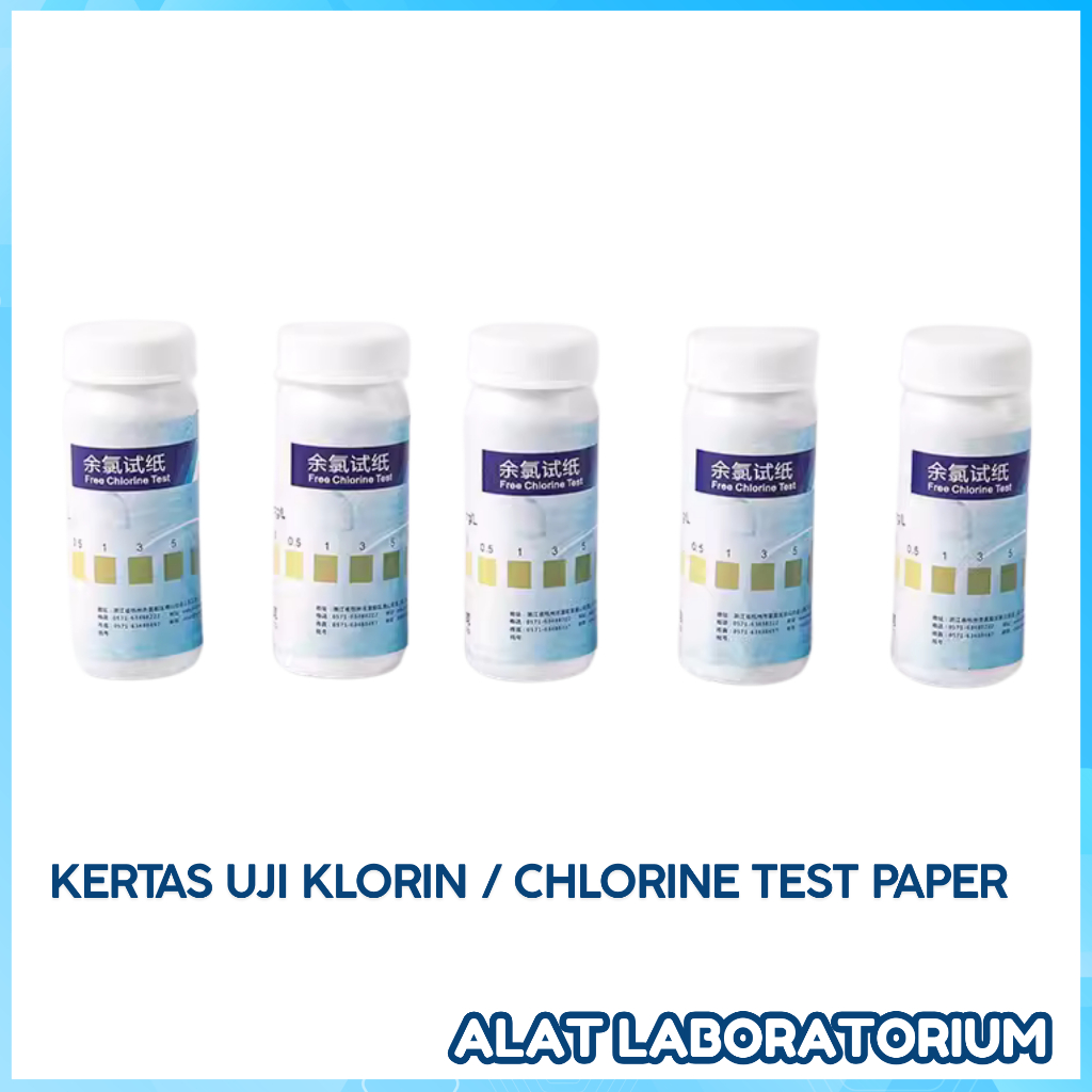 Jual KERTAS UJI KLORIN | CHLORINE TEST PAPER - NEWSTAR | Shopee Indonesia